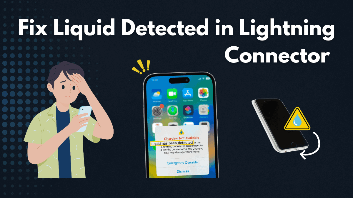 Liquid Detected in Lightning Connector (Do This NOW!) • TechKV