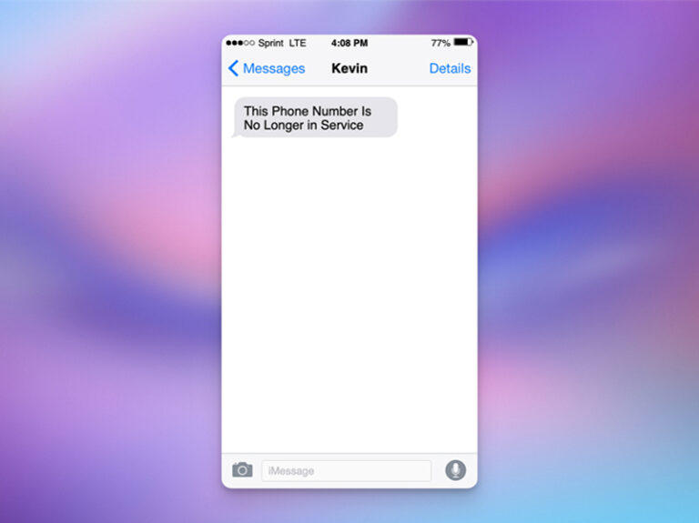 “This Phone Number Is No Longer in Service” Message Explained