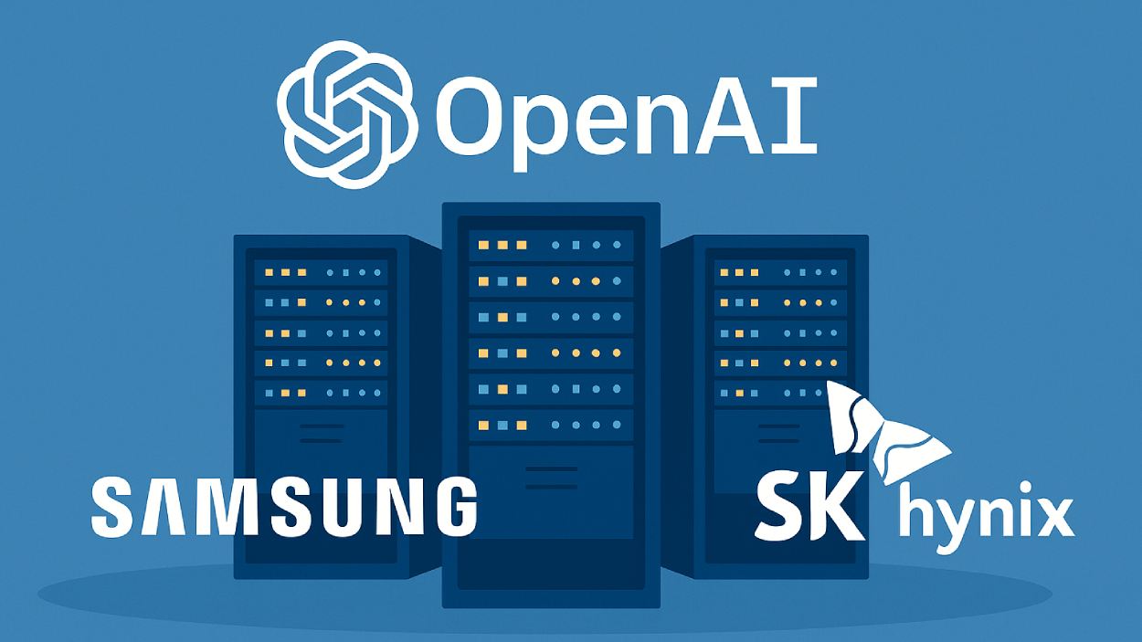 Samsung and SK Hynix Sign Major Chip Deal with OpenAI to Build AI Data Centers